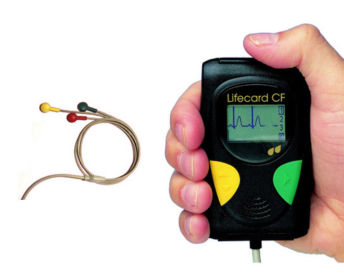 Diagnostyka kardiologiczna Lifecard CF rejestrator EKG