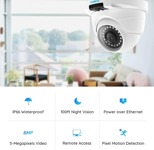 Kamera kopułowa IP Reolink RLC-420 5Mpx PoE uszk