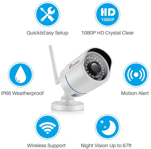 Kamera monitoringu IP Ctronics CTIPC-245C1080PWS