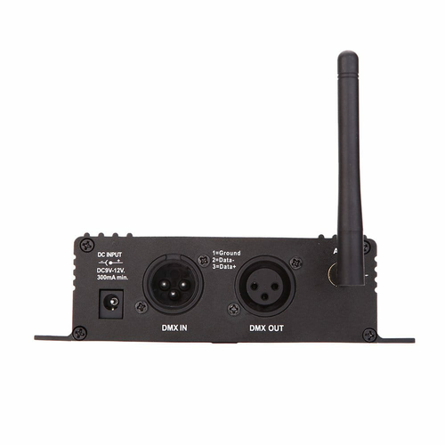 Kontroler odbiornik nadajnik DMX 512 Lixada Wireless 2.4G LCD