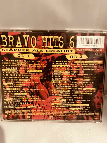 Płyta kompaktowa Bravo Hits 6 CD