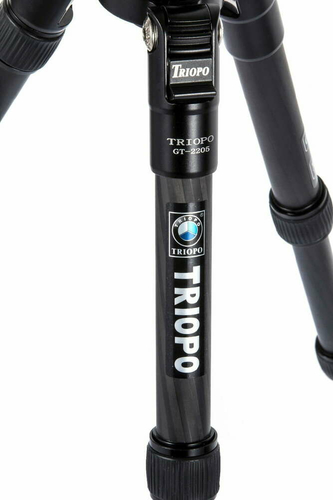 Profesjonalny statyw węglowy z głowicą kulową Triopo GT-2205+N-1