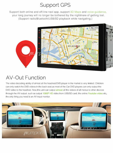 Radio nawigacja 2din GPS USB SD ekran dotykowy