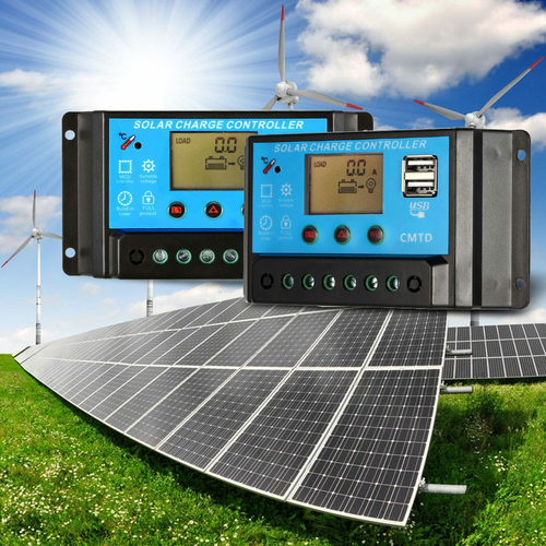 Regulator ładowania słonecznego solarny Anself 10A 12V/24V PWM
