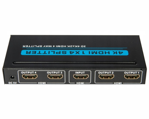 Rozdzielacz Splitter HDMI 1x4 3D 4Kx2K UHD Spliter