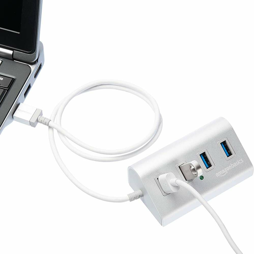 Rozgałęźnik rozdzielacz HUB AmazonBasics USB 3.1 Type-A 4xUSB