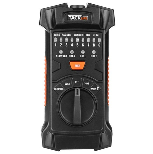 Wielofunkcyjny Tester Kabli TACKLIFE Wire Tracker RJ11 RJ45 NCV CT103